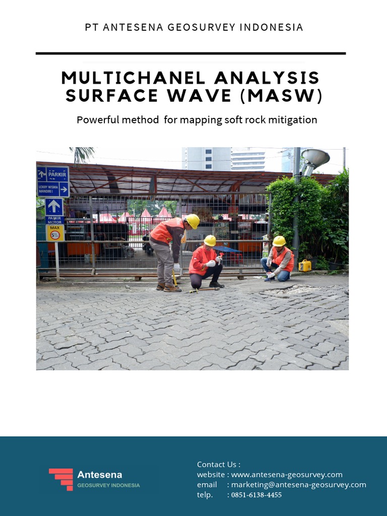 Analisis Gelombang Permukaan MASW | PDF
