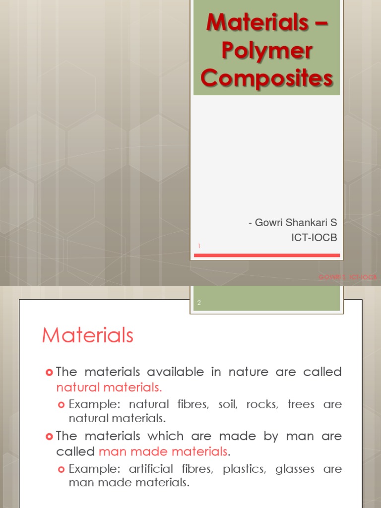 Polymer Composite | PDF | Composite Material | Plastic