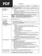 Lesson Plan Gas Law | PDF | Gases | Carbonated Water