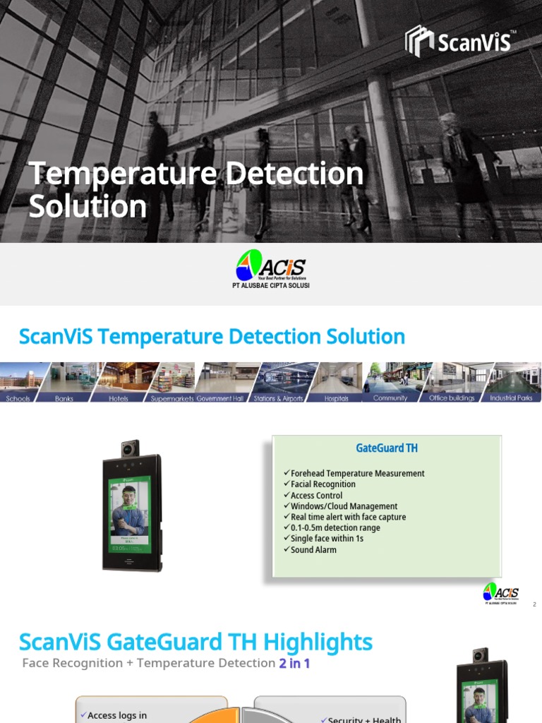 (ScanViS Temperature Detection Solution-Tech Slides) - 2 | PDF ...