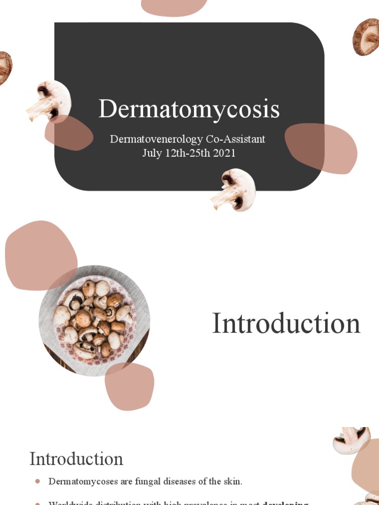 Dermatomycosis 18th July 2021 | PDF | Candidiasis | Fungus