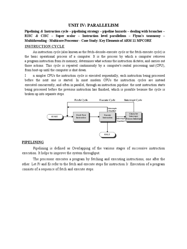 Parallelism and Pipelining: An In-Depth Look at Instruction Level Parallelism, Multicore ...