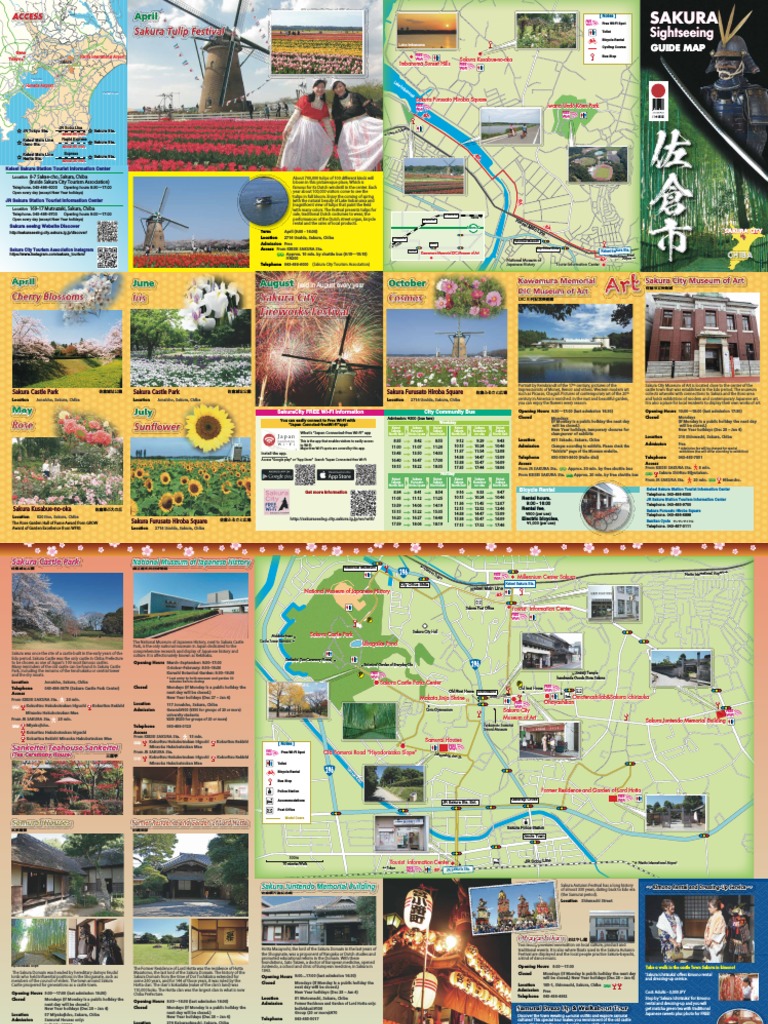 Sakura Guide Map | PDF | Business