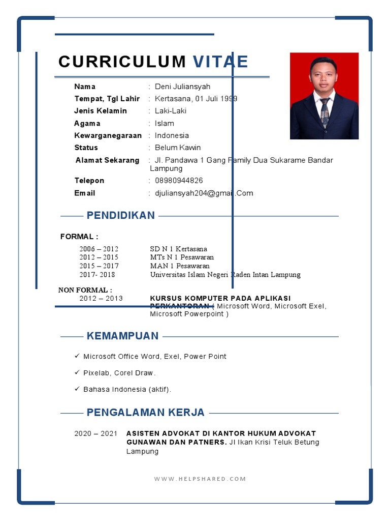 CV Deni Juliansyah | PDF