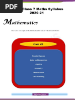 MATHEMATICS 7 Curriculum Map | PDF | Equations | Geometry