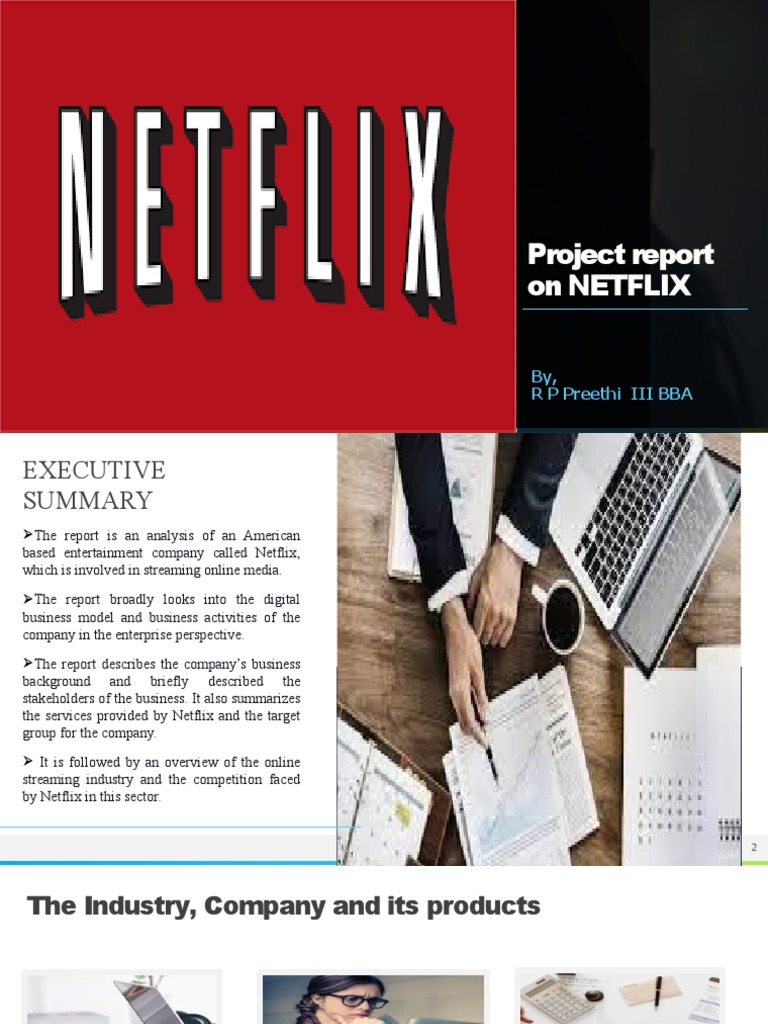 Project Report On Netflix: By, R P Preethi Iii Bba | Download Free PDF ...