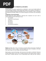 Personal Hygiene Toolbox Talk Guide | PDF | Hygiene | Wash