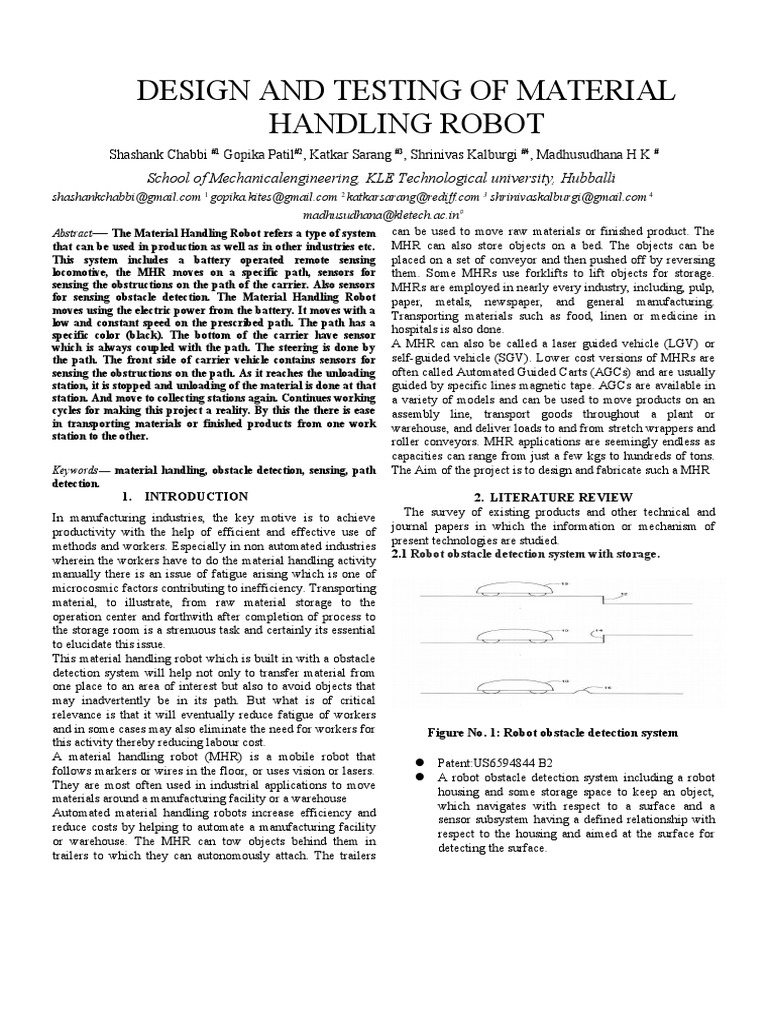 MEchatronics Report - FORMAT | PDF | Electric Motor | Power (Physics)