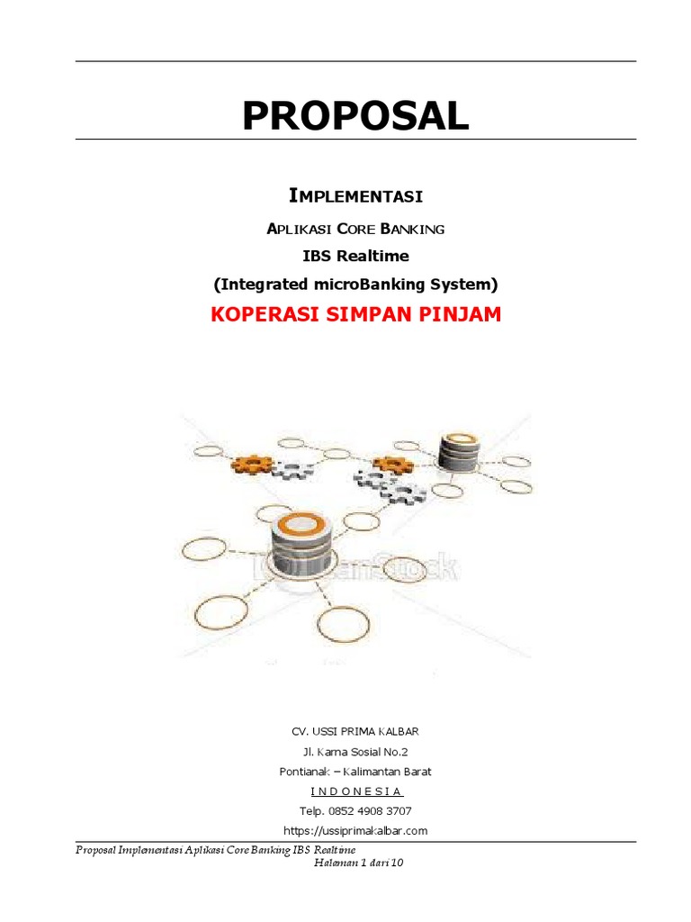 Proposal Umum IBS Koperasi | PDF