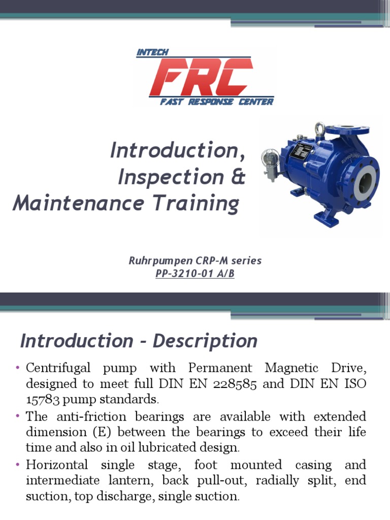 IFRC - Customer Technical Training (RP - CRP-M) | PDF | Bearing ...