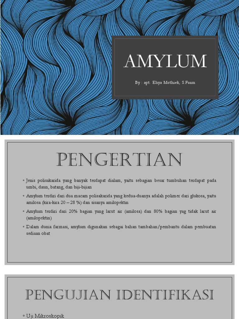 AMYLUM | PDF