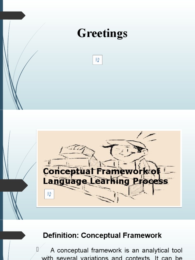 Conceptual Framework for Language Learning | PDF | English As A Second ...
