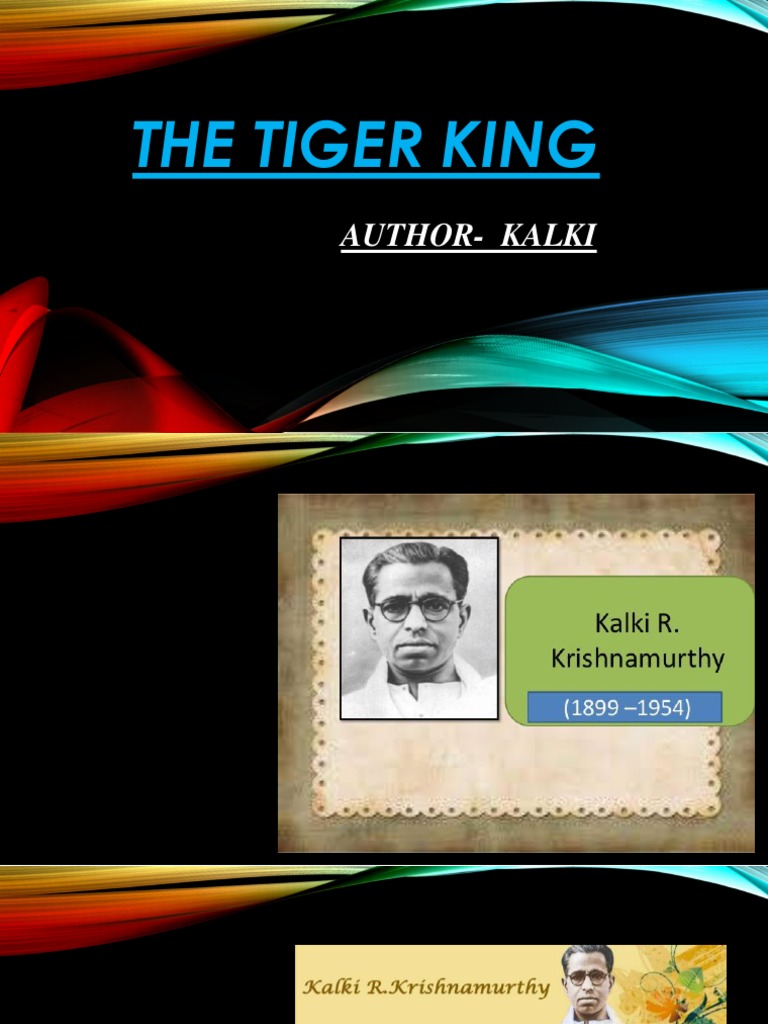 Class 12 Project on The Tiger King | PDF | Tiger