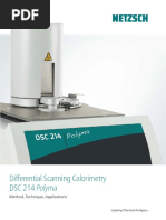 Operating Guide for DSC 250 | PDF | Differential Scanning Calorimetry ...