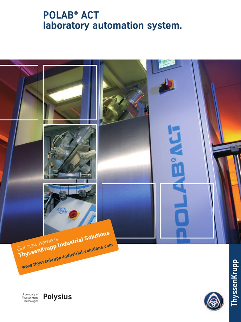 Polab ACT Laboratory Automation System.: Polysius | PDF | Computer ...