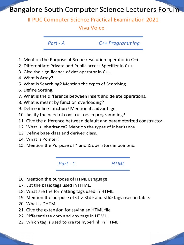2nd Puc Practical qp2 | PDF