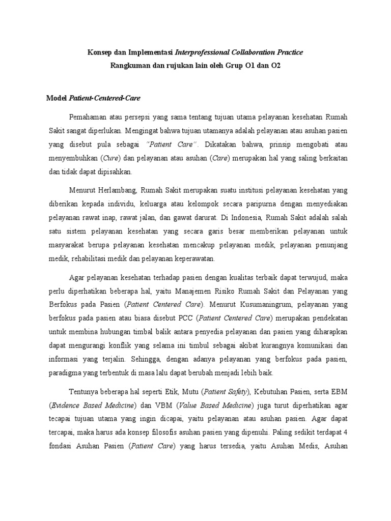 Rangkuman Konsep Dan Implementasi IPC FIX | PDF Rangkuman Konsep Dan Implementasi IPC FIX | PDF