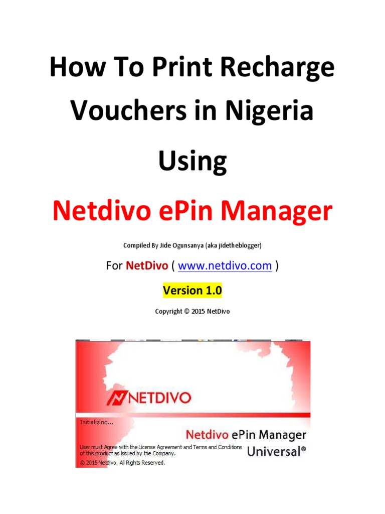 NetDivo EPin Manager Manual | PDF | Icon (Computing) | Personal ...