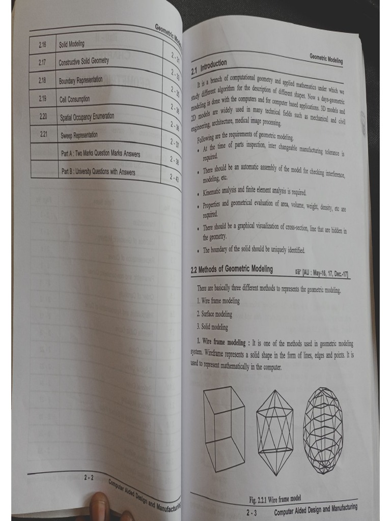 CADM Unit-2 Notes | PDF