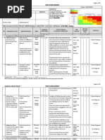 Excavation Risk Assessment Sheet | PDF | Hyperthermia | Excavation ...