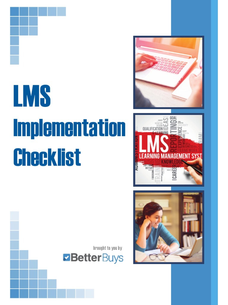 Implementation Checklist: Brought To You by | PDF