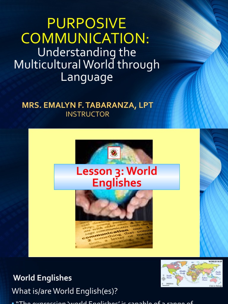 Understanding World Englishes | PDF | English Language | Sociolinguistics
