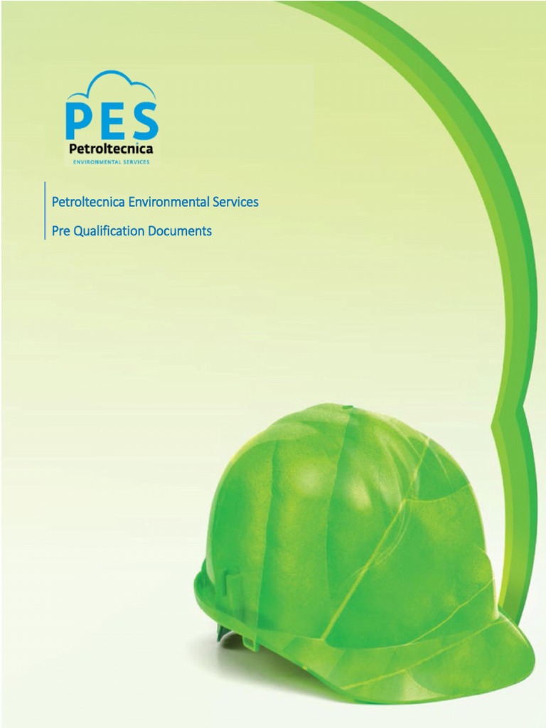 Petroltecnica Environmental Services Pre Qualification Documents | PDF ...
