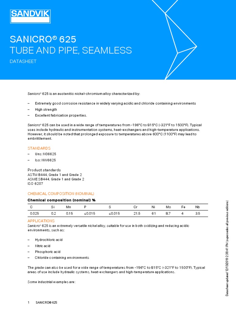 Datasheet-Sanicro-625-En-V2019-12-13 14 - 38 Version 1 | PDF ...