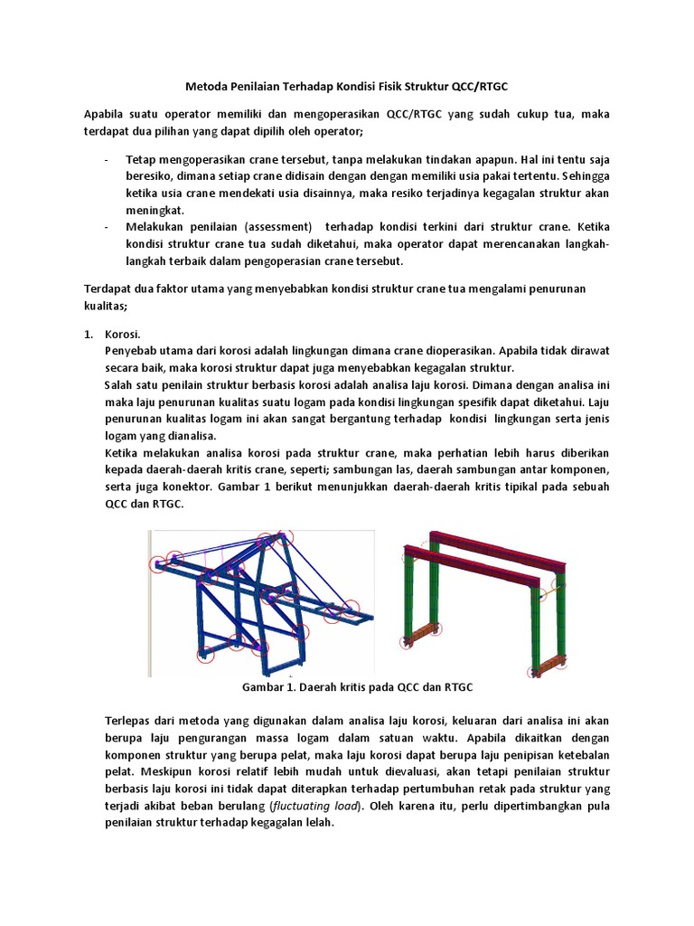 Metoda Penilaian Terhadap Kondisi Fisik Struktur QCC | PDF