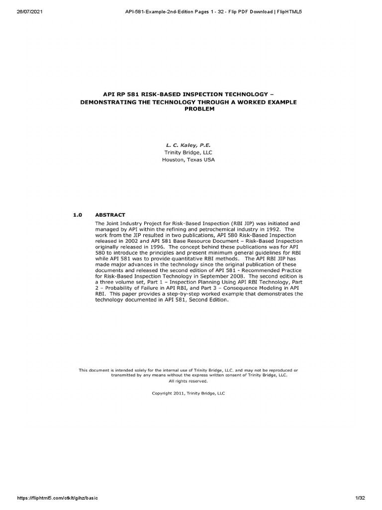 API-581 2nd Edition PDF Download | PDF | Computing And Information ...