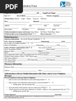 CM Health Insurance Pre-Authorization Form | PDF | Clinical Medicine ...