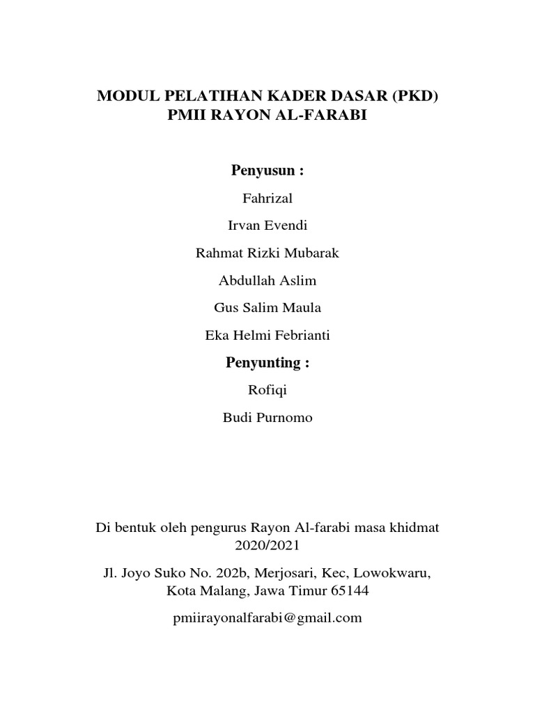 Buku Modul PKD | PDF