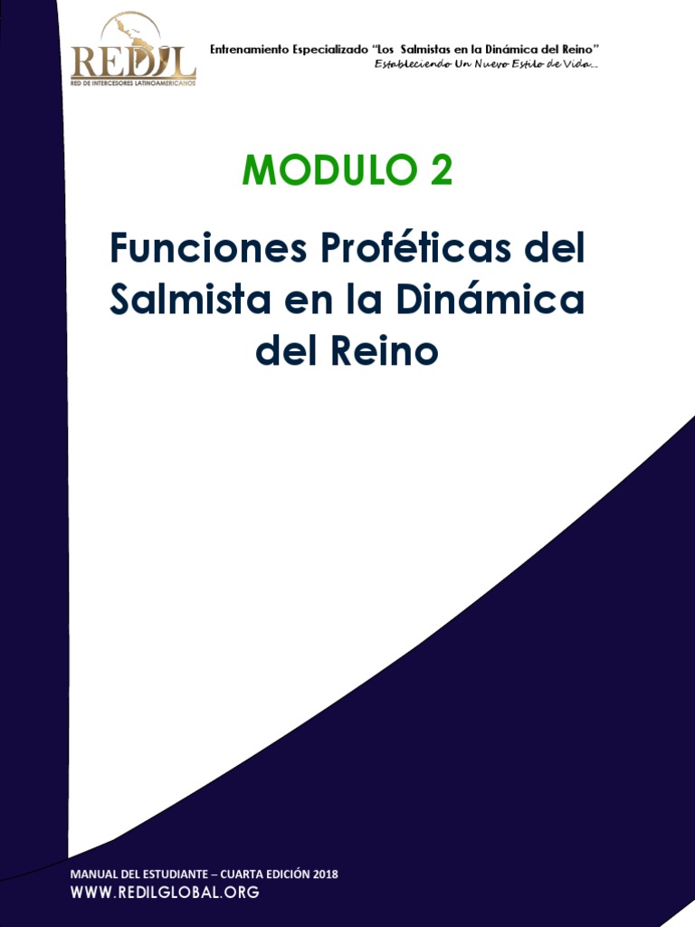 Guia Modulo 2 2018 Salmistas | Descargar gratis PDF | Salmos | Comportamiento religioso y ...