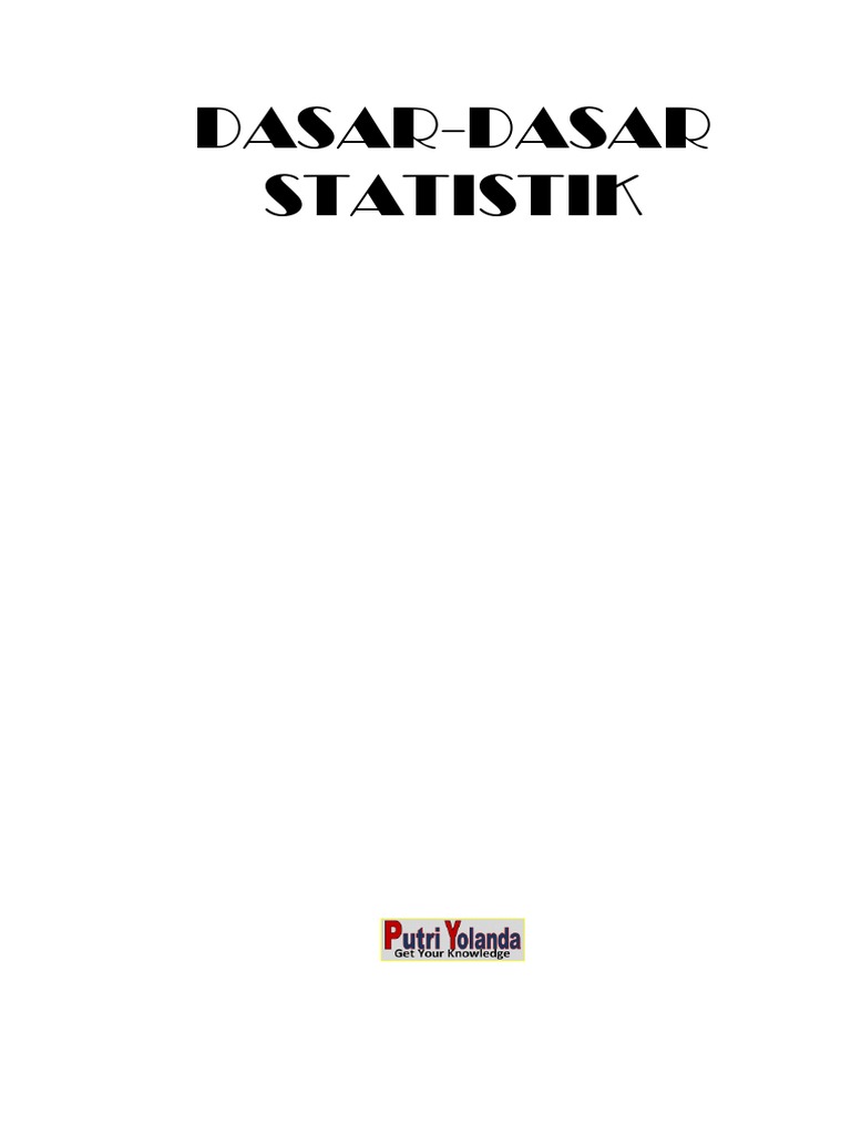 Dasar Dasar Statistik | PDF