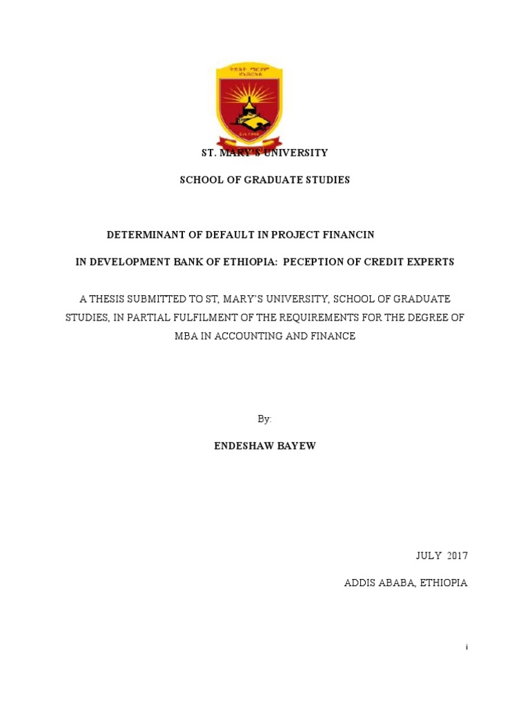 Thesis Final Print Out | PDF | Debt | Loans