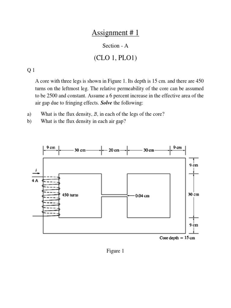 Assignment # 1: (CLO 1, PLO1) | PDF