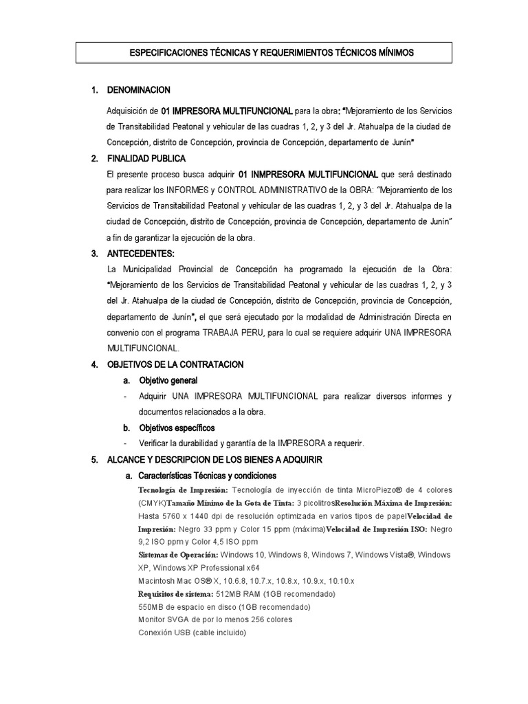 TDR Impresora - Ok | PDF | Impresora (Computación) | Macintosh