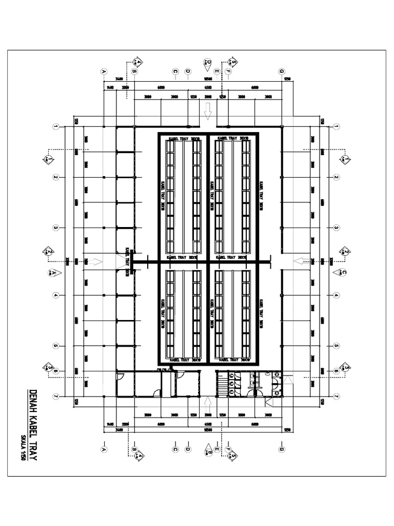 Gambar Kerja Kabel Tray | PDF