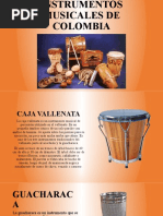 Instrumentos Musicales de la Cumbia | PDF | Instrumentos musicales ...