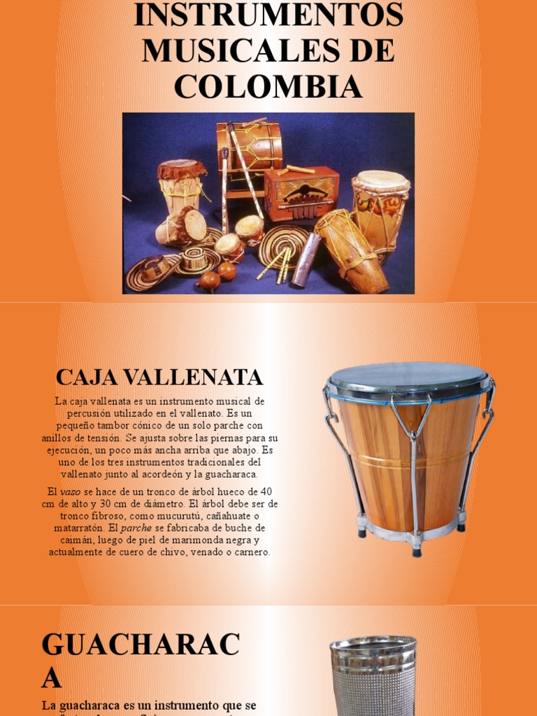 Instrumentos Musicales de Colombia | PDF