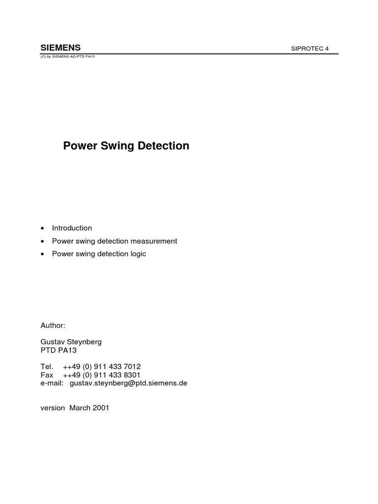 Description Power Swing Rev 0 | PDF | Electrical Impedance | Ellipse