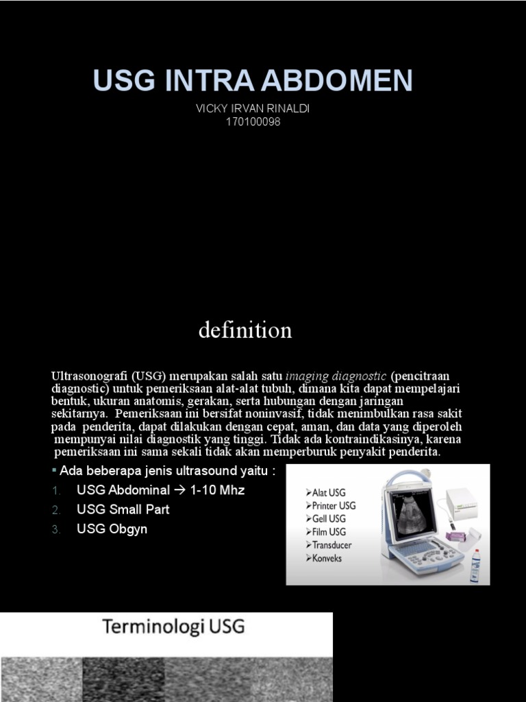 Panduan USG Abdomen | PDF