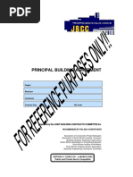 JBCC Minor Works Agreement Contract Data Edition 5.2 | PDF