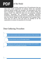 Locale of The Study | PDF