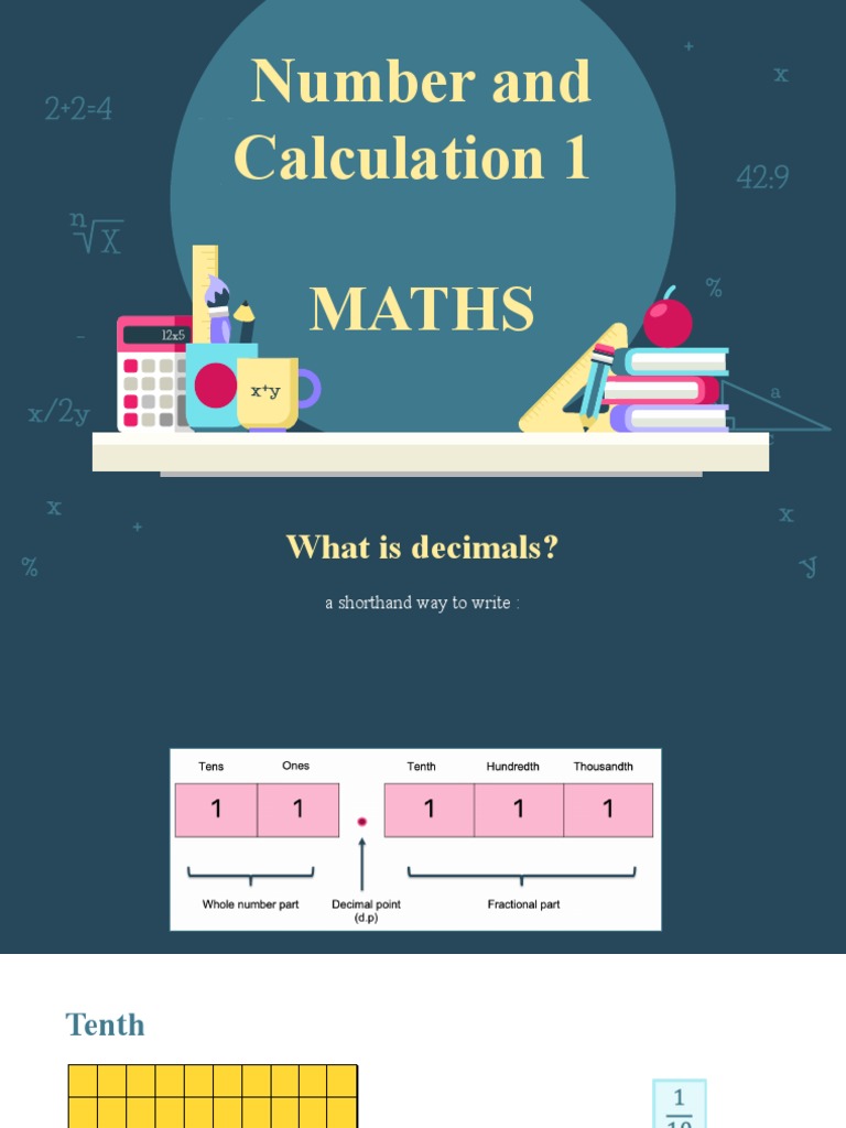 Math Number and Calculation 1 | PDF | Numbers | Rounding