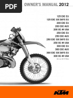 KTM Motorcycle Fault Codes DTC | PDF | Throttle | Ignition System
