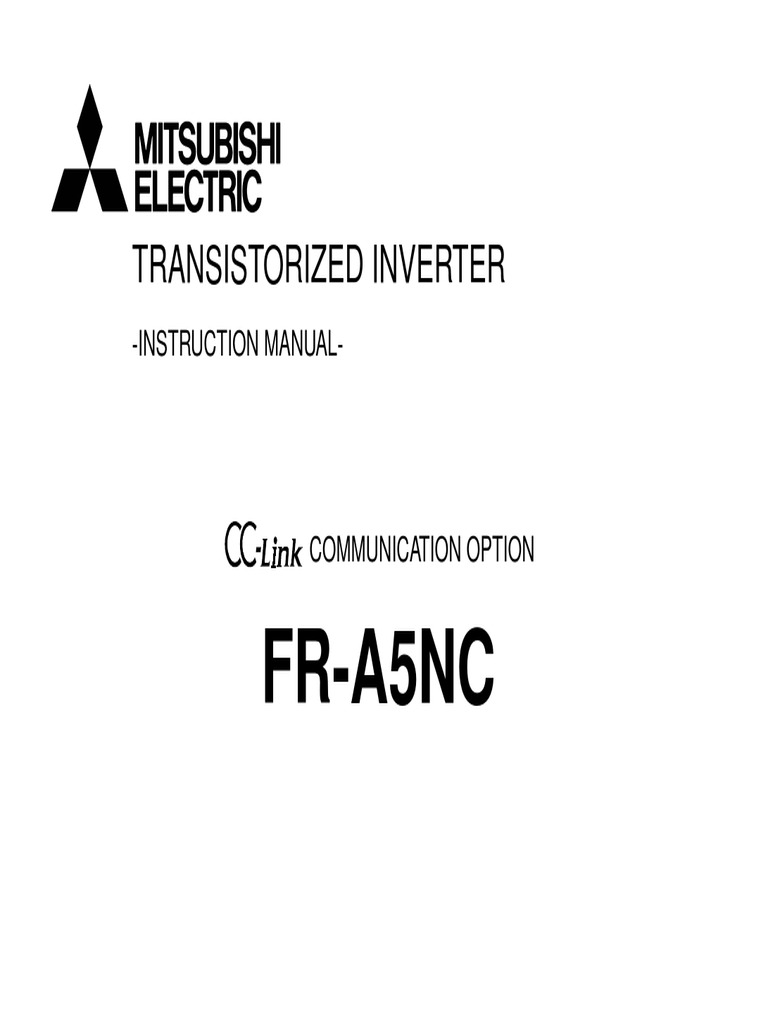 FR A5nc | PDF | Programmable Logic Controller | Input/Output