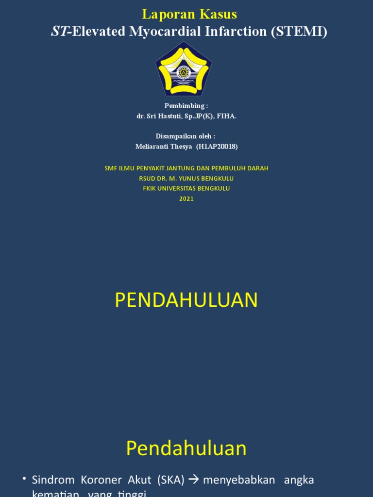 Laporan Kasus STEMI Ranti | PDF