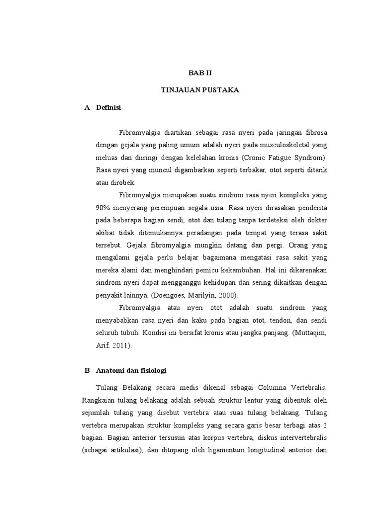 LP Fibromyalgia (Ayu) | PDF