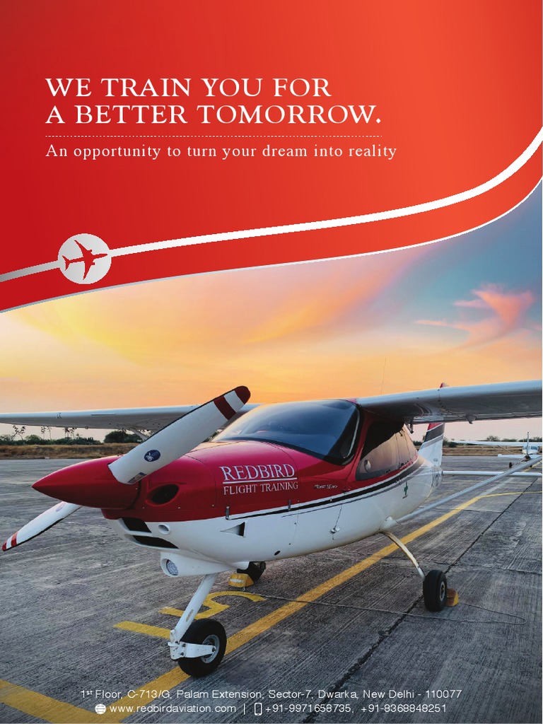 Redbird Aviation Brochure | PDF | Flight Instructor | Vehicle Operation